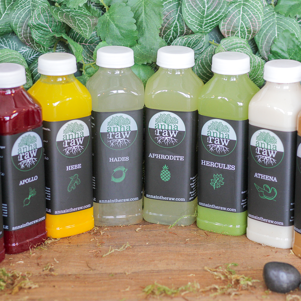 Anna in the Raw | it's the good stuff | organic, fresh-pressed juice