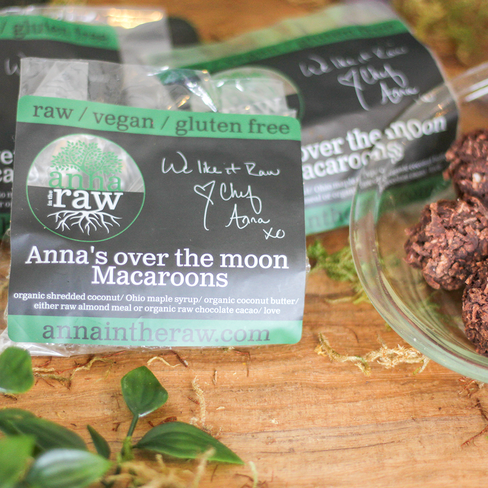 Anna's Over the Moon Macaroons | raw macroons | vegan sweets | clevland ...